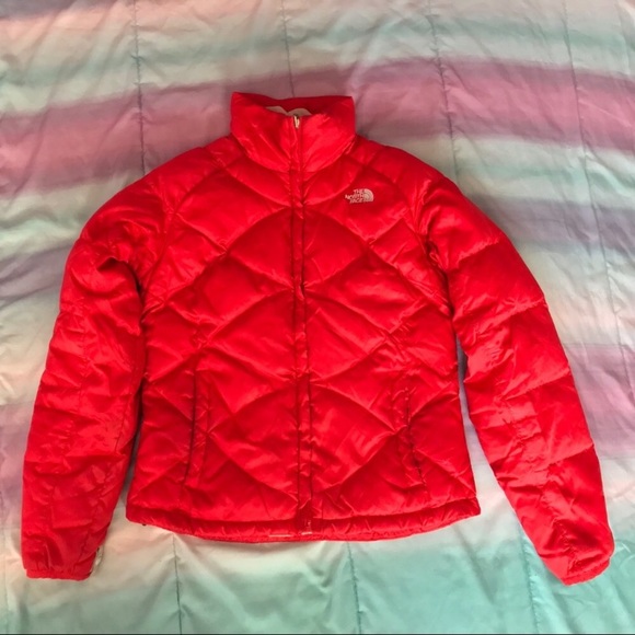 The North Face | Jackets & Coats | Red North Face Bubble Coat | Poshmark